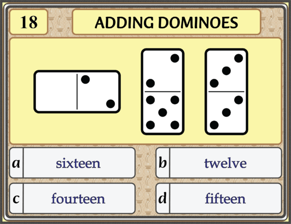 Math Classics: Adding Dominoes | Made By Teachers