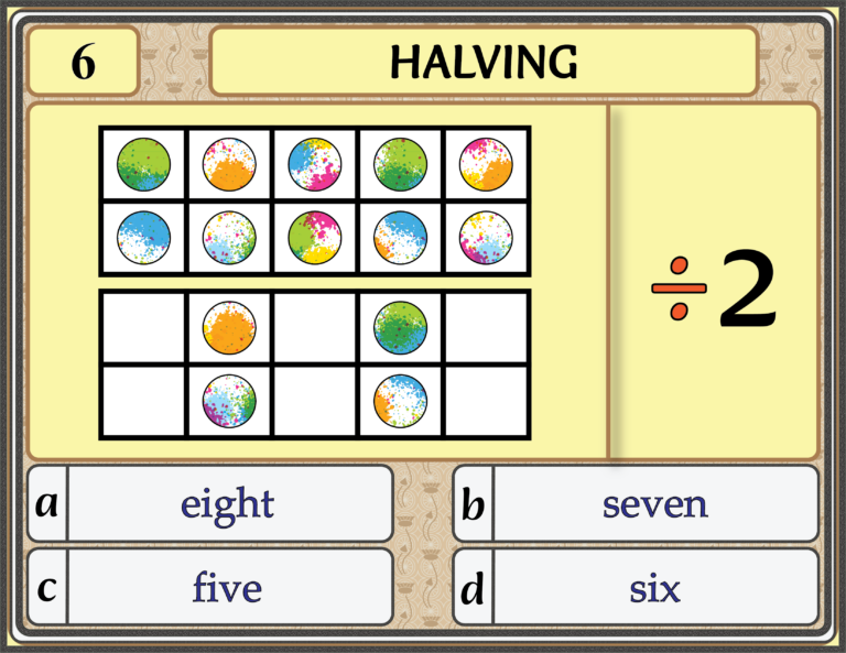 Math Classics: Halving | Made By Teachers
