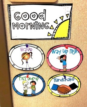 Morning Greeting Choices Classroom Greetings | Made By Teachers