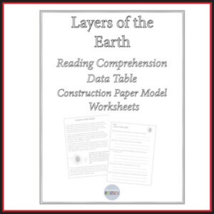 Layers of the Earth Activities Rock Cycle Tectonic Plates Earthquakes ...