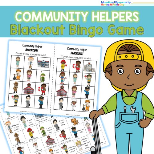 Community Helpers Bingo Game - Blackout! | Made By Teachers
