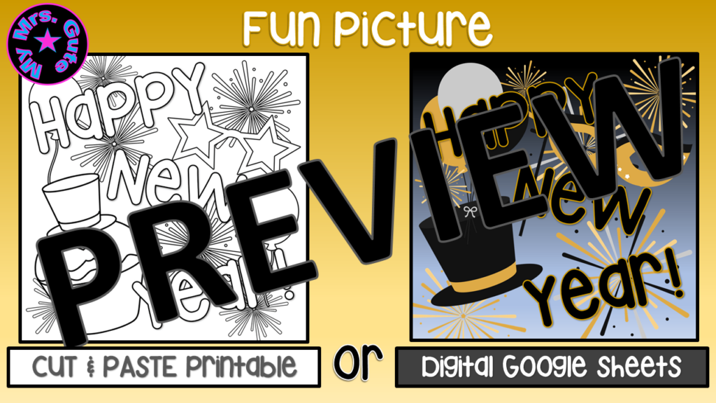 New Year’s Distribute & Combine Like Terms Math Cut and Paste Activity ...