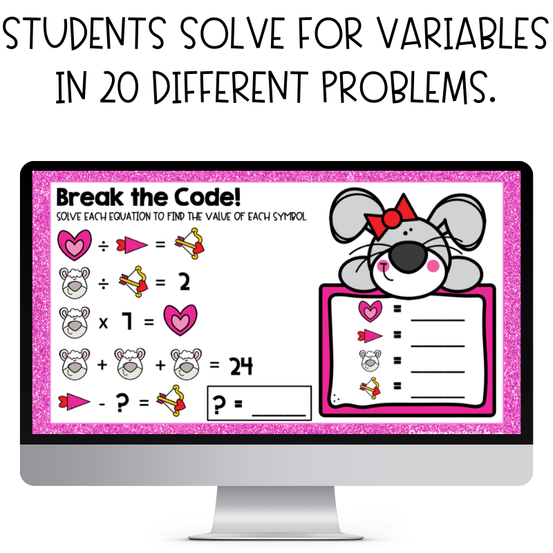 Break the Code | Valentines | Made By Teachers