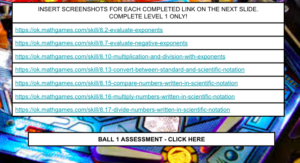 8th Math State Test Review (Oklahoma) - Pinball Challenge/Game | Made ...