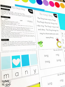 Phonics Based Reading Passages and Lesson Plans Glued Welded Sounds ...