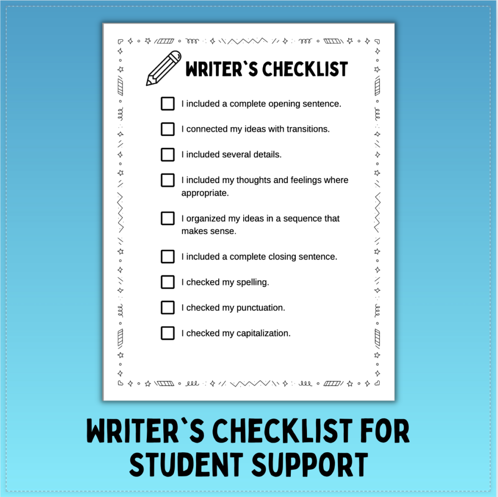 Grades 2-5 Student Writer's Notebook: 120 Prompts: Picture, Question ...