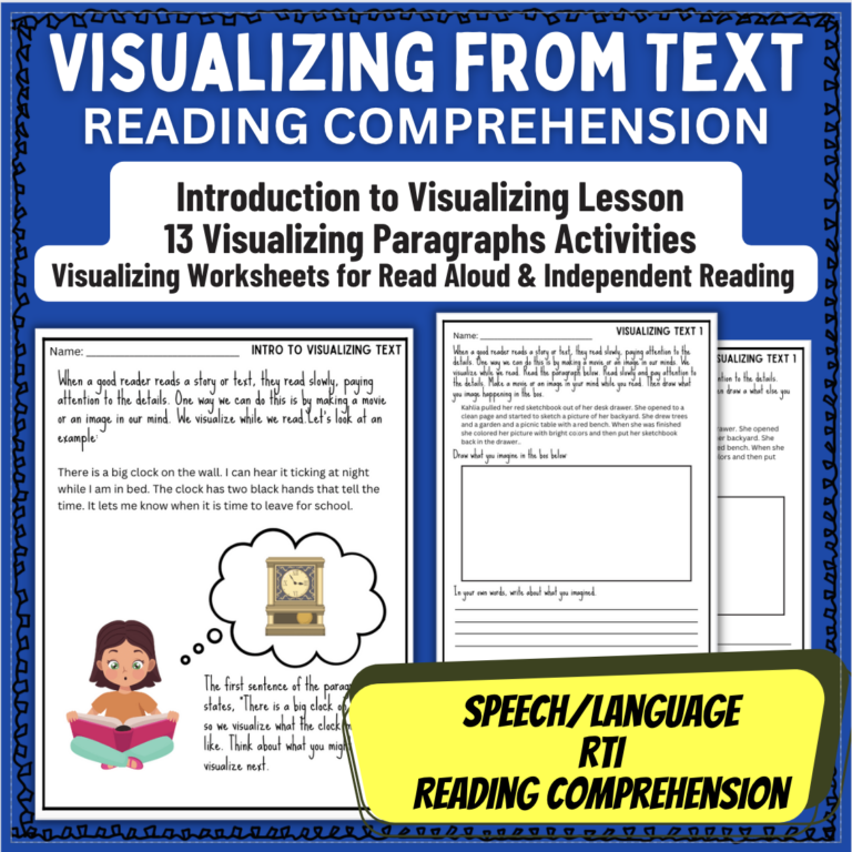 BUNDLE: Draw to Visualize Text: Sentences and Passages for Reading ...