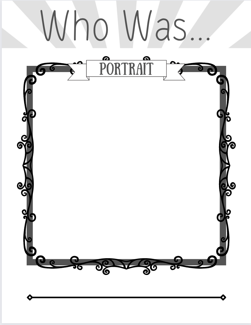 WHO WAS... Biography Book Companion Printable Activities USE WITH ANY ...