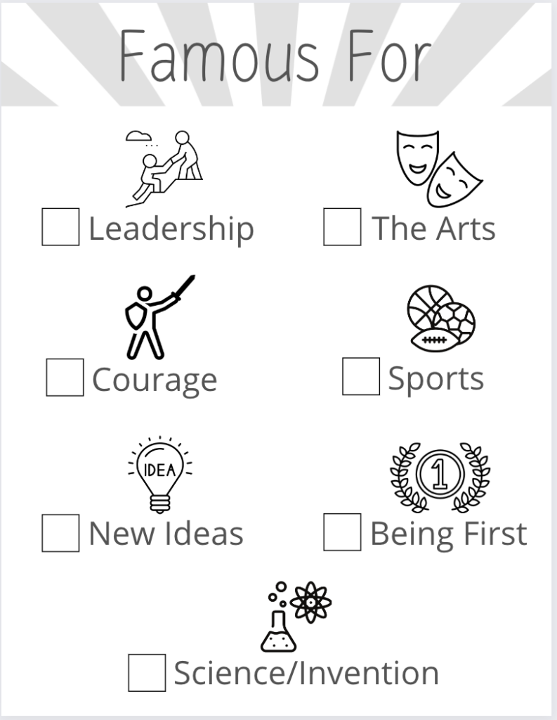 WHO WAS... Biography Book Companion Printable Activities USE WITH ANY ...