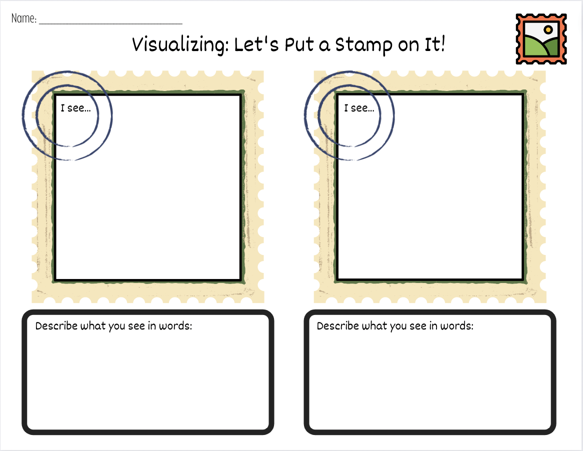 Graphic Organizer Worksheets: Visualizing Strategy for Reading ...