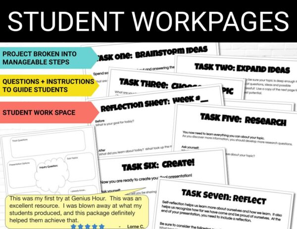 Genius Hour: Passion Project for Inquiry Based Learning - Be An Expert ...