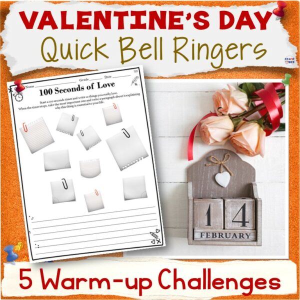 Valentine's Day Activities - One Week of Fun and Quick Bell Ringers ...