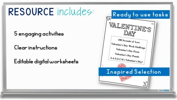 Valentine's Day Activities - One Week of Fun and Quick Bell Ringers ...