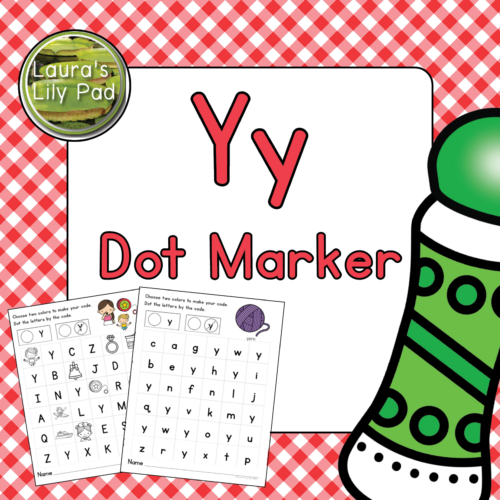 Alphabet Letter Y Dot Marker Center | Made By Teachers