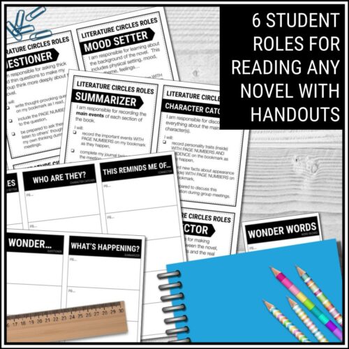 Literature Circle ROLES AND INSTRUCTIONS Book Club Reading ...