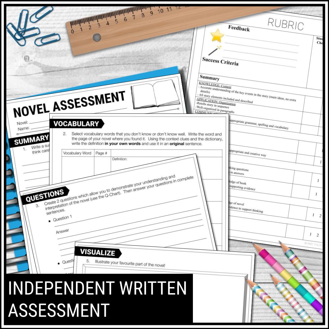 Book Club Projects: Literature Circle ASSESSMENTS and RUBRICS | Made By ...