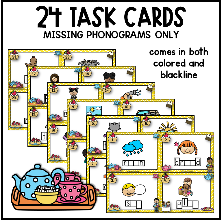 AY AI - Long A - Vowel Teams - Phonics - Write the Room | Made By Teachers