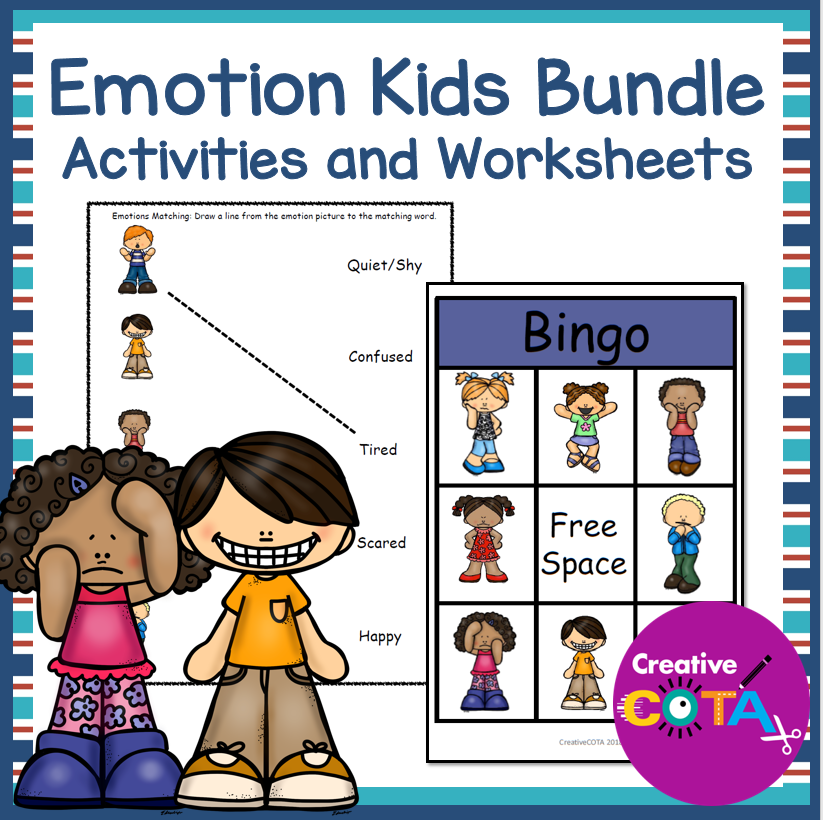Sort and Match Emotions Self Regulation Strategies Activity for SEL ...