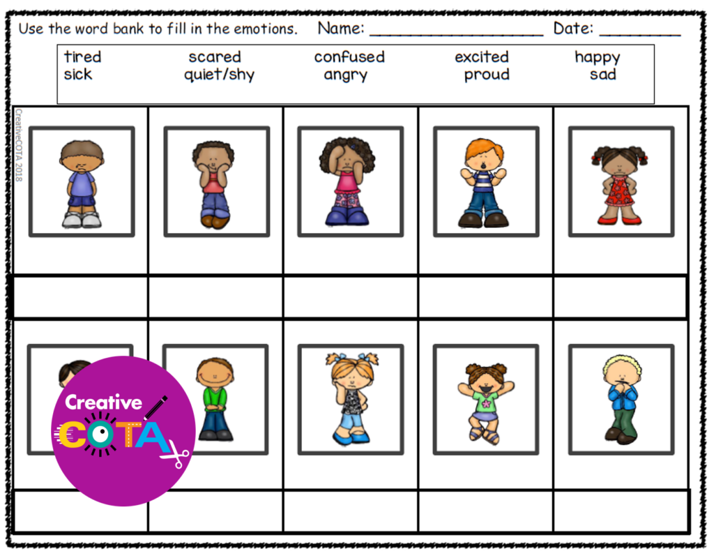 Social Emotional Learning Worksheets and Activities | Made By Teachers