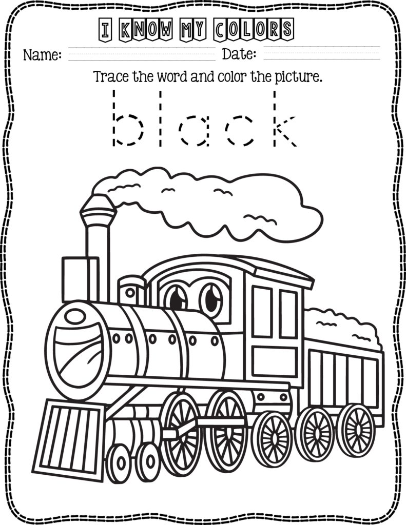 137 I Know My Colors Themed Workbook with No Prep Worksheets and ...