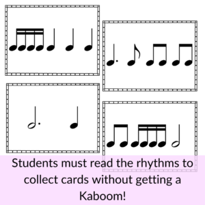 Quarter Rest Kaboom! Rhythm Game for Elementary Music | Made By Teachers