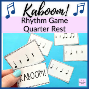 Quarter Rest Kaboom! Rhythm Game for Elementary Music | Made By Teachers
