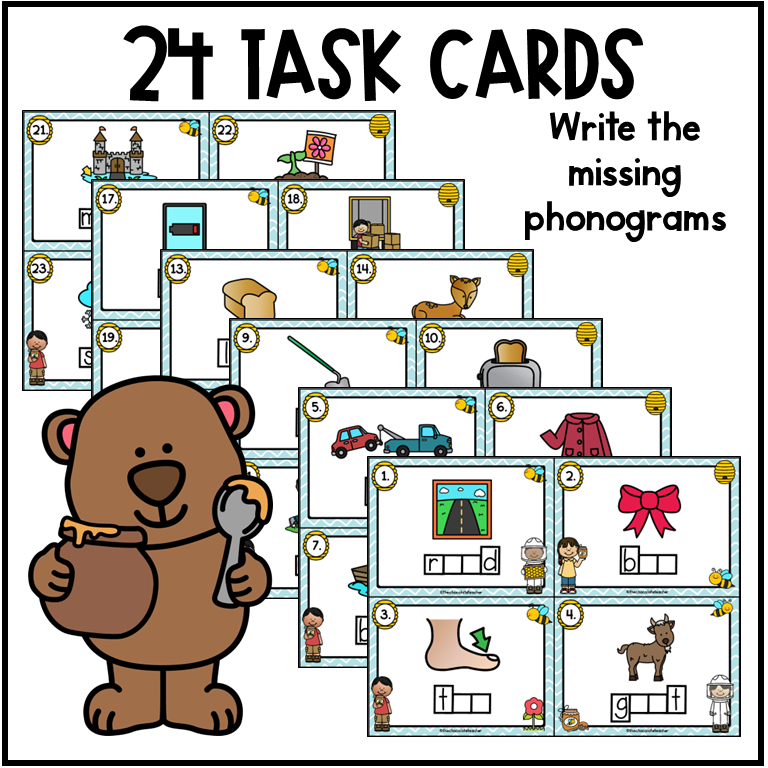 OA OW OE - Vowel Teams - Long O - Phonics - Write the Room | Made By ...