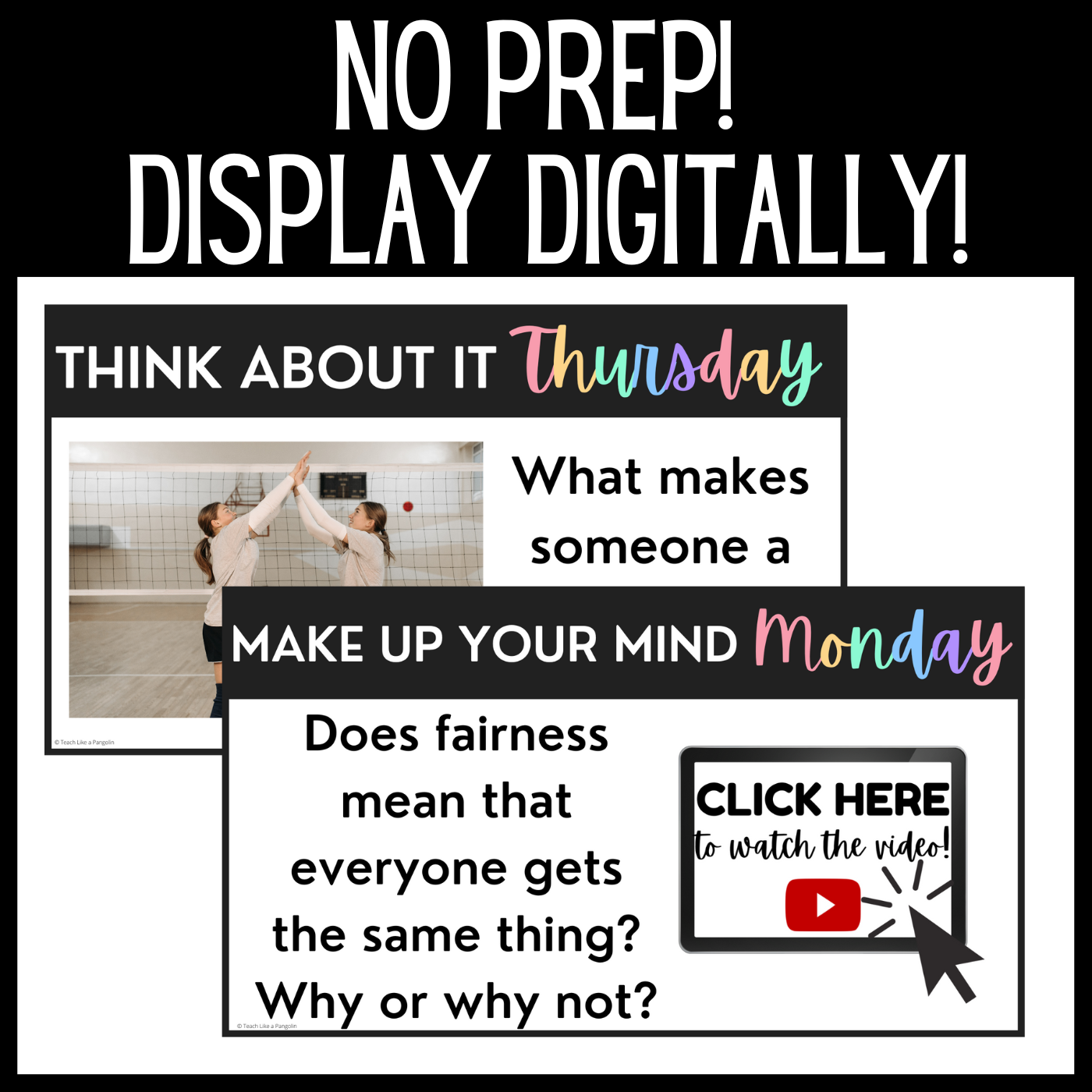 SEL Morning Meeting Slides - Daily Community Building Questions - Set 3 ...