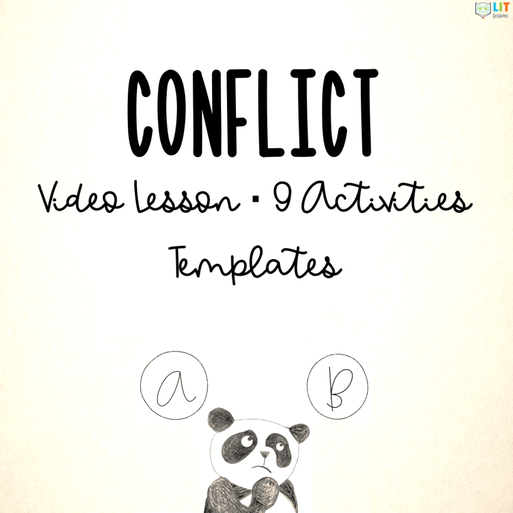 Conflict Activities Video Lesson Templates | Made By Teachers
