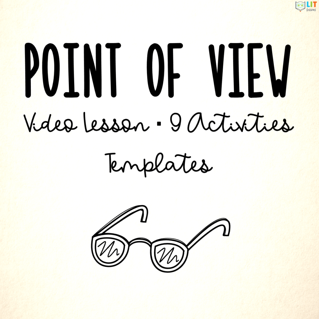 Point of View Activities Video Lesson Templates | Made By Teachers
