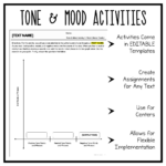 Tone & Mood Activities Video Lesson Templates - Made By Teachers
