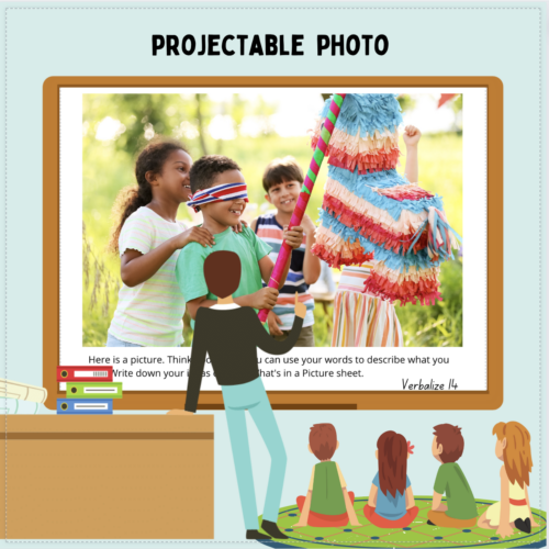 40 "What's in a Picture?" Verbalizing Strategy Activities for Reading ...