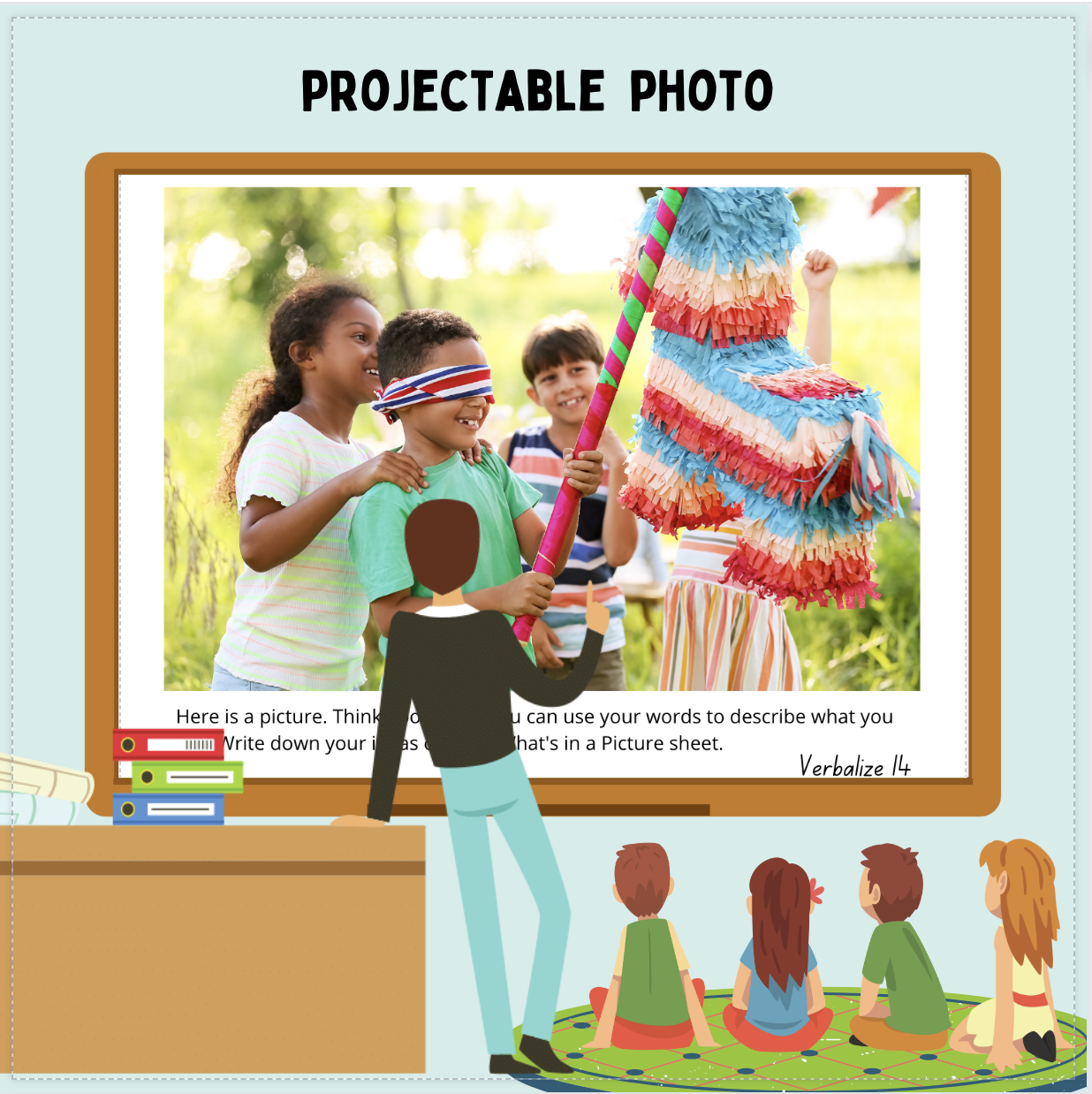 40 "What's in a Picture?" Verbalizing Strategy Activities for Reading ...