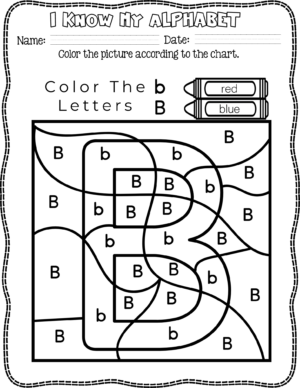 30+ Pages of Letter B Themed Workbook with No Prep Worksheets and ...