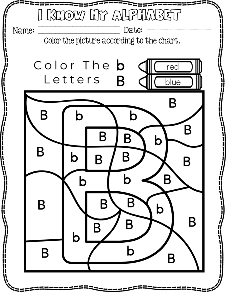 30+ Pages of Letter B Themed Workbook with No Prep Worksheets and ...