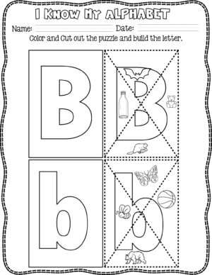 30+ Pages of Letter B Themed Workbook with No Prep Worksheets and ...