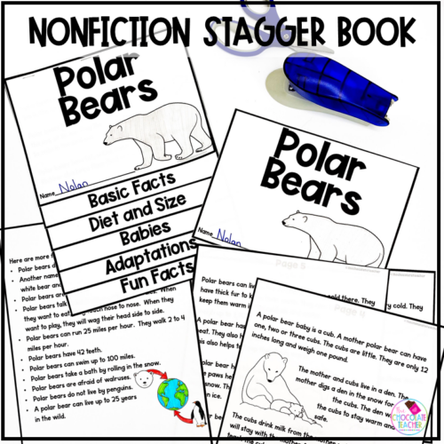 Polar Bears - Nonfiction Unit - Reading Writing - Worksheets - Craft ...