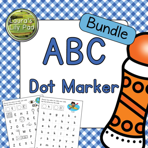 Alphabet Letters Dot Marker Center Bundle | Made By Teachers