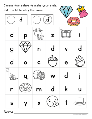 Alphabet Letters Dot Marker Center Bundle | Made By Teachers