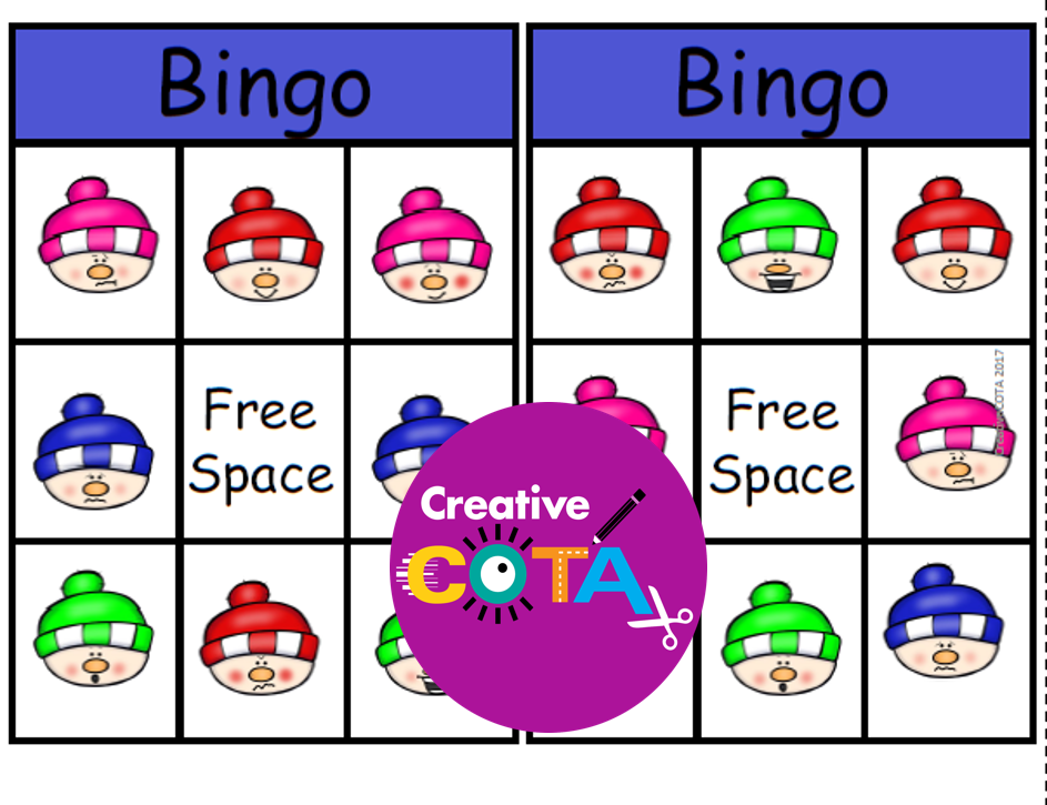 Winter Social Emotional Learning Activity Snowman Feelings Bingo | Made ...