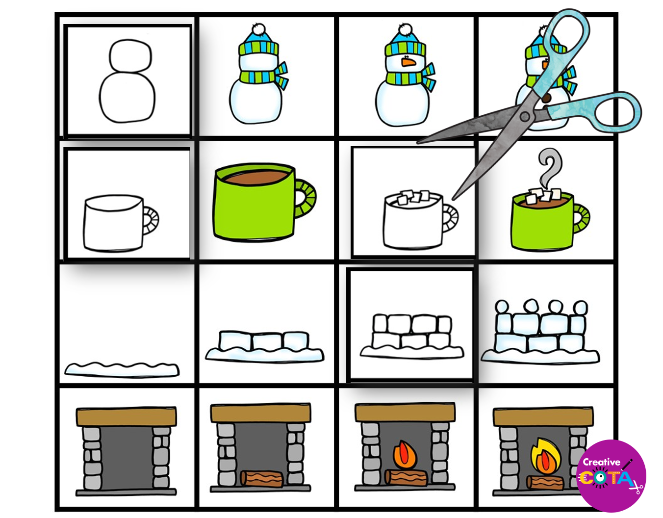 Story Retell 4 Picture Sequencing Activities and Worksheets | Made By ...