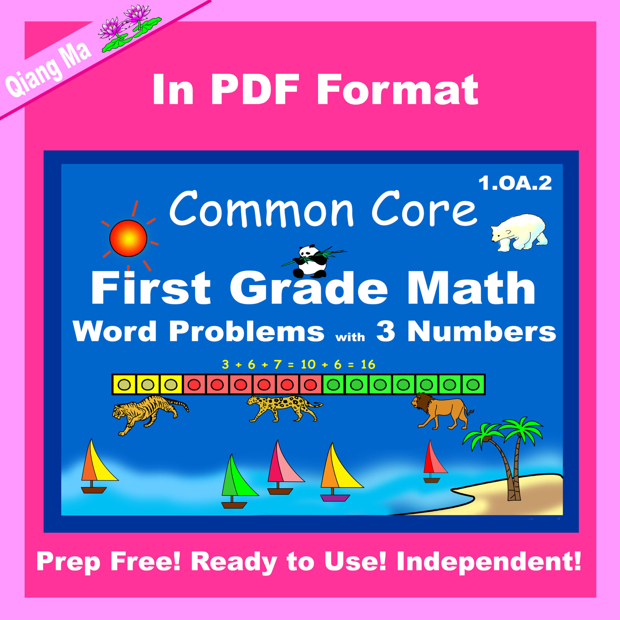 First Grade Math Word Problems 1 OA 2 Made By Teachers