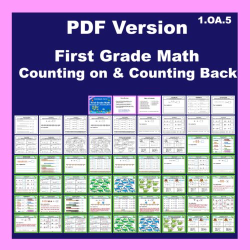 First Grade Math Count On 1.OA.5 | Made By Teachers