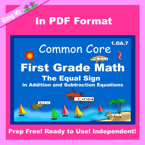 First Grade Math Equal Sign 1.OA.7 | Made By Teachers