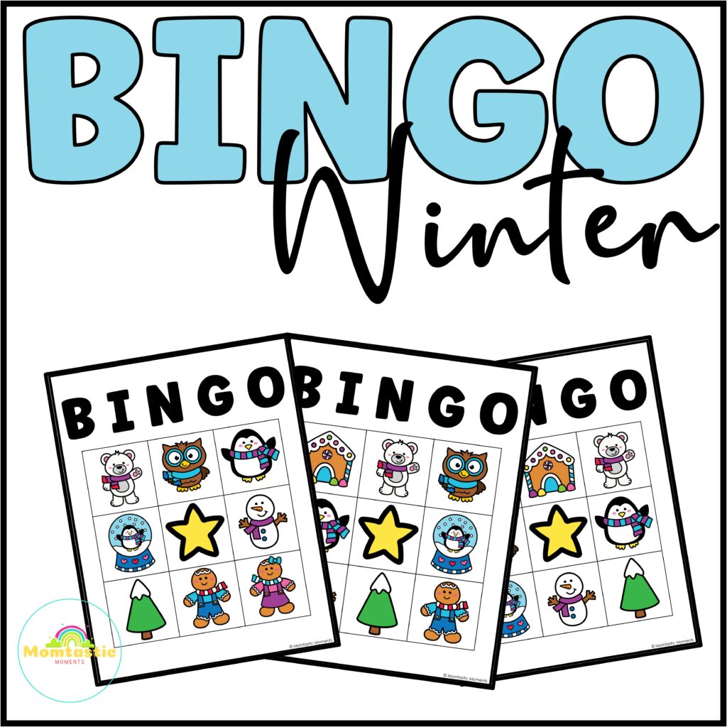 Winter Bingo Activity Game 30 Different Bingo Cards | Made By Teachers