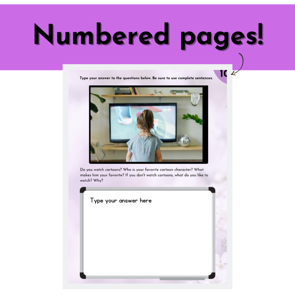 APRIL ESL BELL RINGERS/WRITING PROMPTS W/PICTURES | Made By Teachers