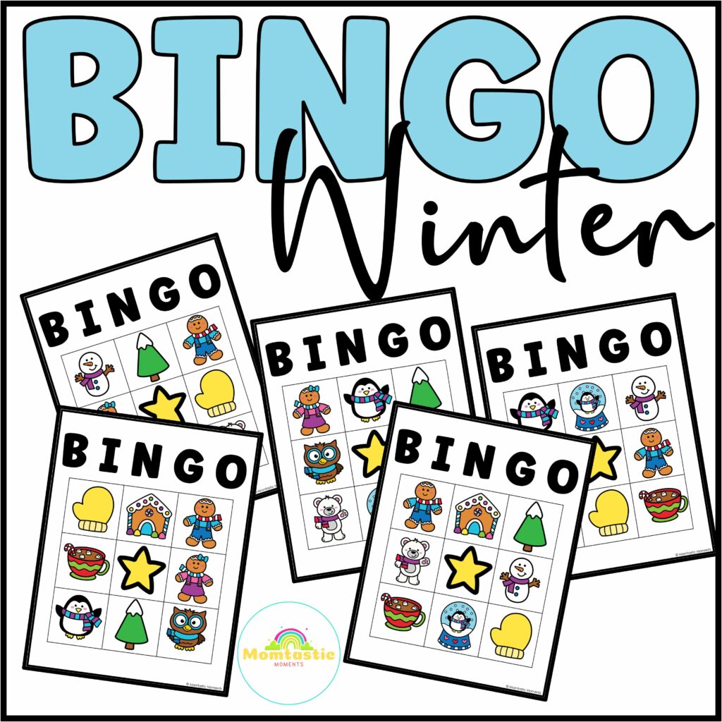 Winter Bingo Activity Game 30 Different Bingo Cards | Made By Teachers