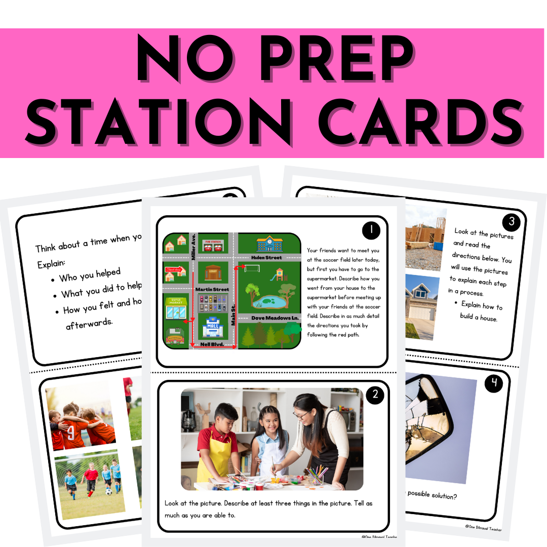 DIGITAL TELPAS SPEAKING PROMPTS FREE | Made By Teachers