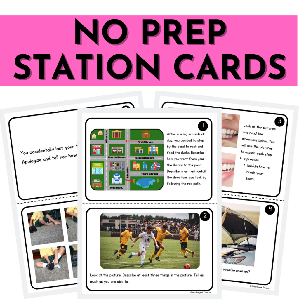 DIGITAL TELPAS SPEAKING PROMPTS #2 | Made By Teachers