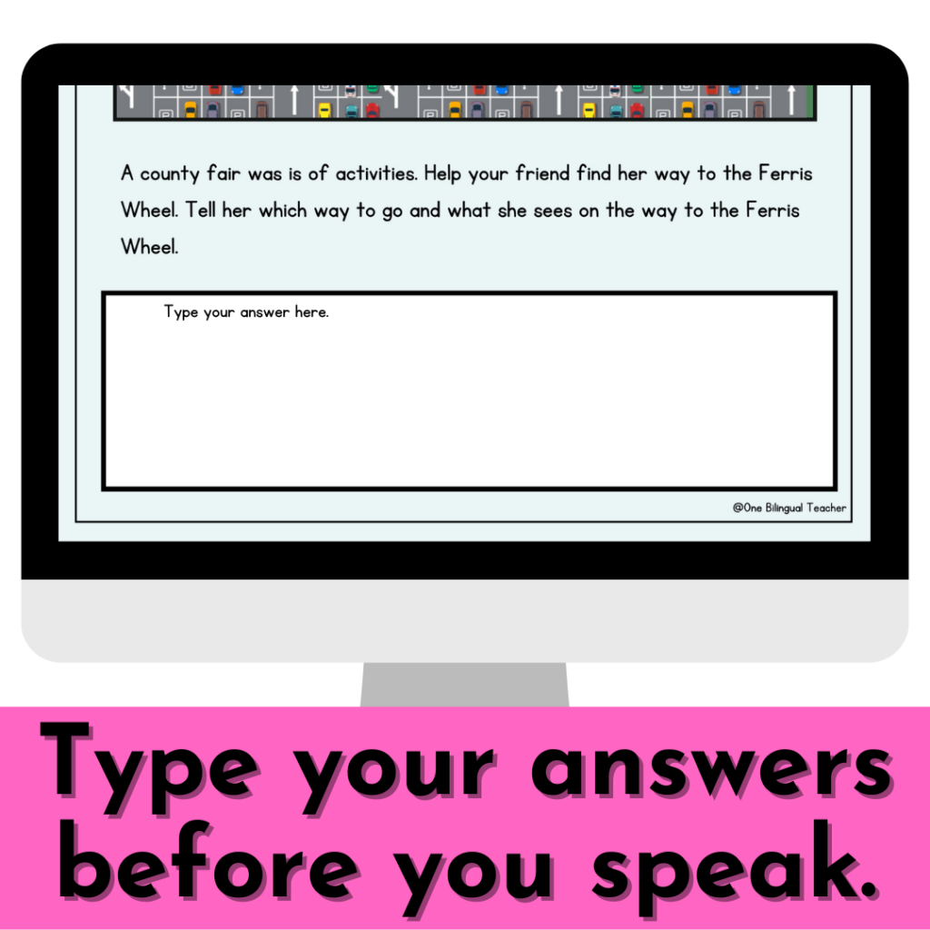 DIGITAL TELPAS SPEAKING PROMPTS ACTIVITIES #7 | Made By Teachers